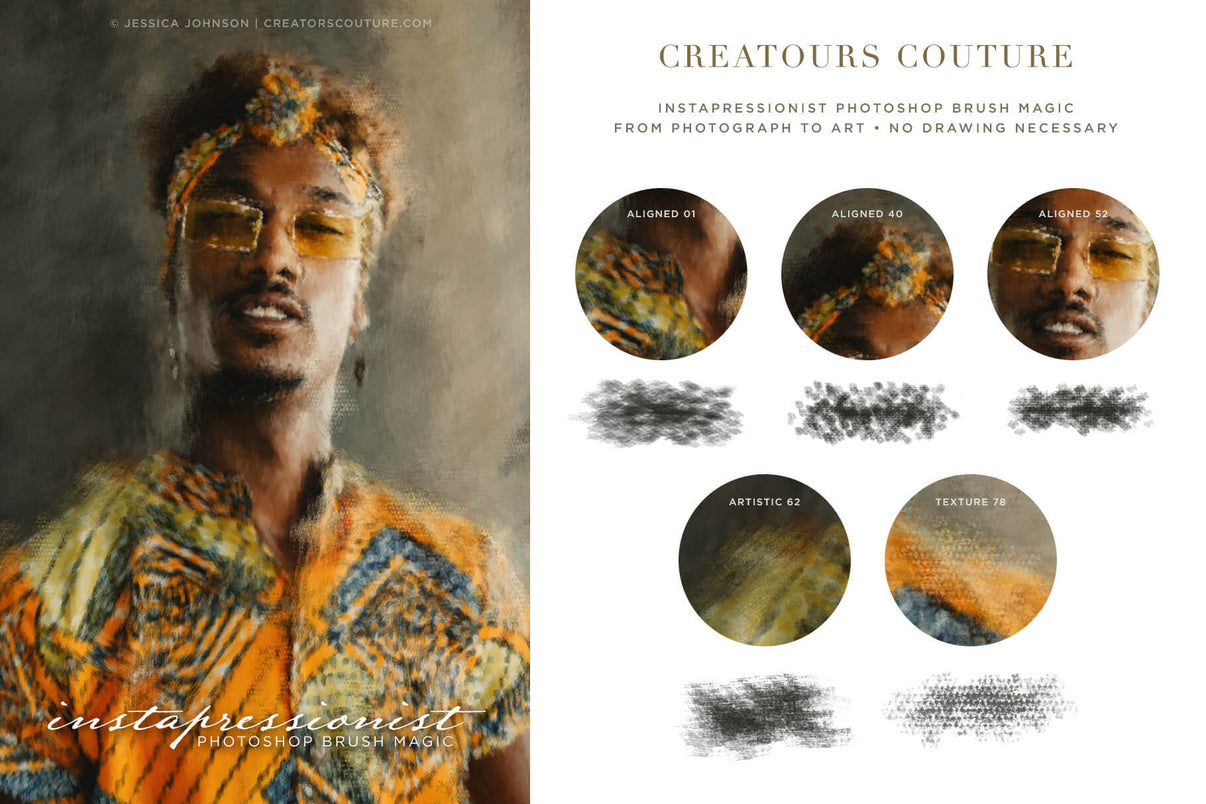 Photoshop Brush Sampler Bundle: Multicolor & Color-Blending Magic ...