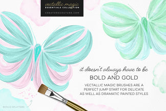 Vectallic Magic Illustrator Brush Revolution: The Essentials Collectio ...