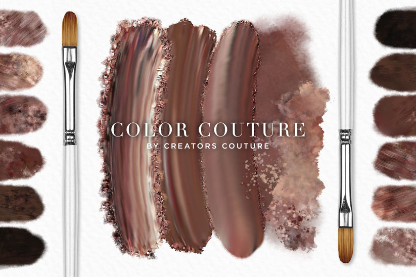 Color Couture "Halle" | Fashion Inspired Photoshop Brush Color Palette ...