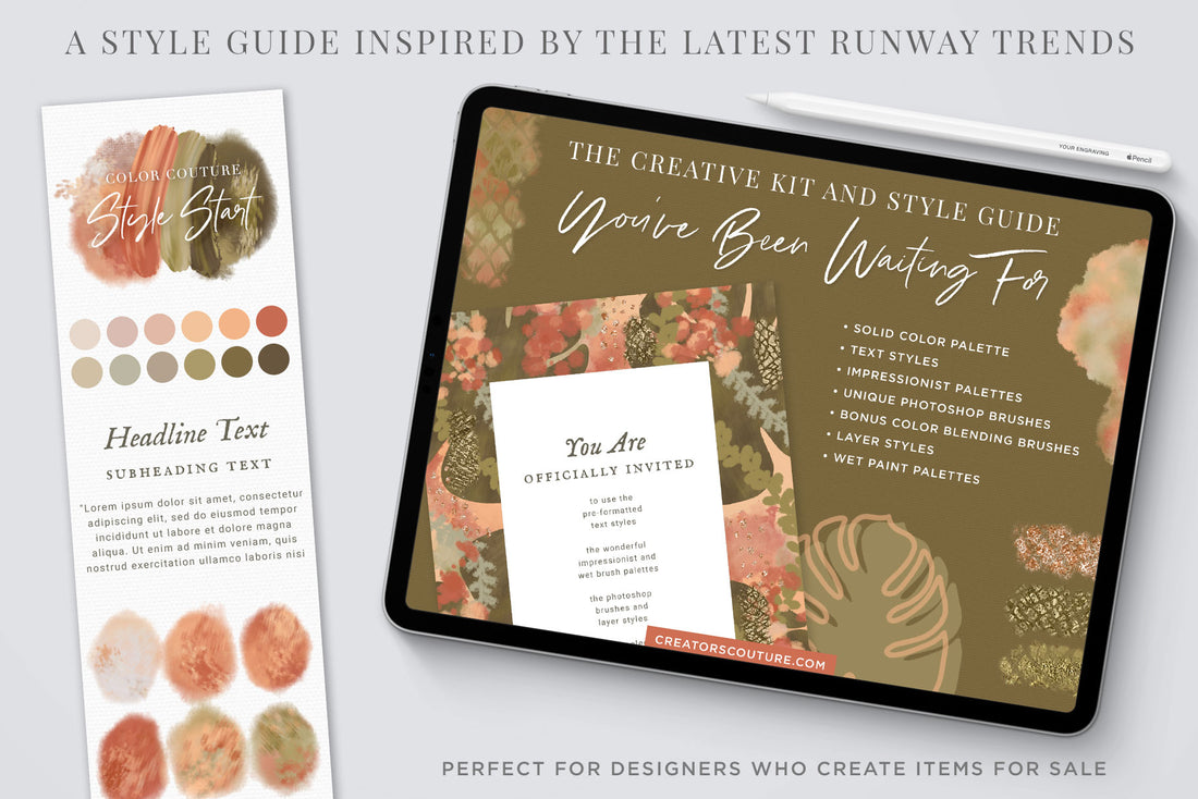 Style Start "Tropical Fall" | Complete Creative Toolkit & Style Guide ...