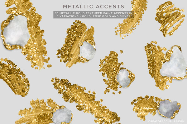 Luxe Illustrated Gemstones: Jewel, Crystal, Birthstone, & Gem Artwork ...