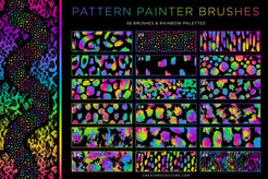 Pattern Painter Brushes for Photoshop: Artistic & Hand Drawn – Creators ...