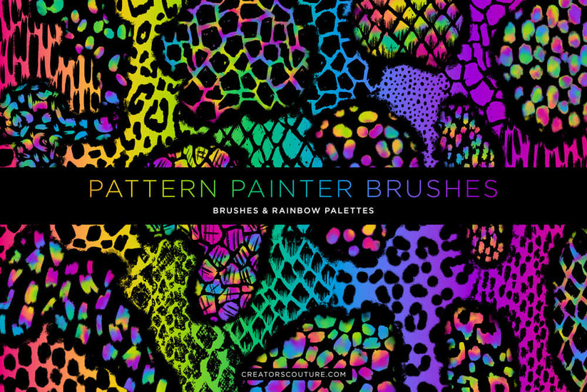 Pattern Painter Brushes for Photoshop: Artistic & Hand Drawn – Creators ...