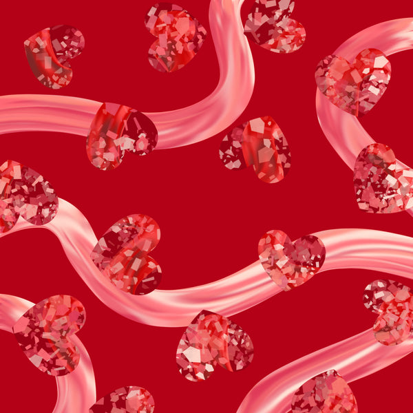 Valentine's Day Photoshop Brush Palettes, Heart Shaped Stamp Brushes ...