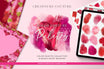 Valentine's Day Photoshop Brush Palettes, Heart Shaped Stamp Brushes ...